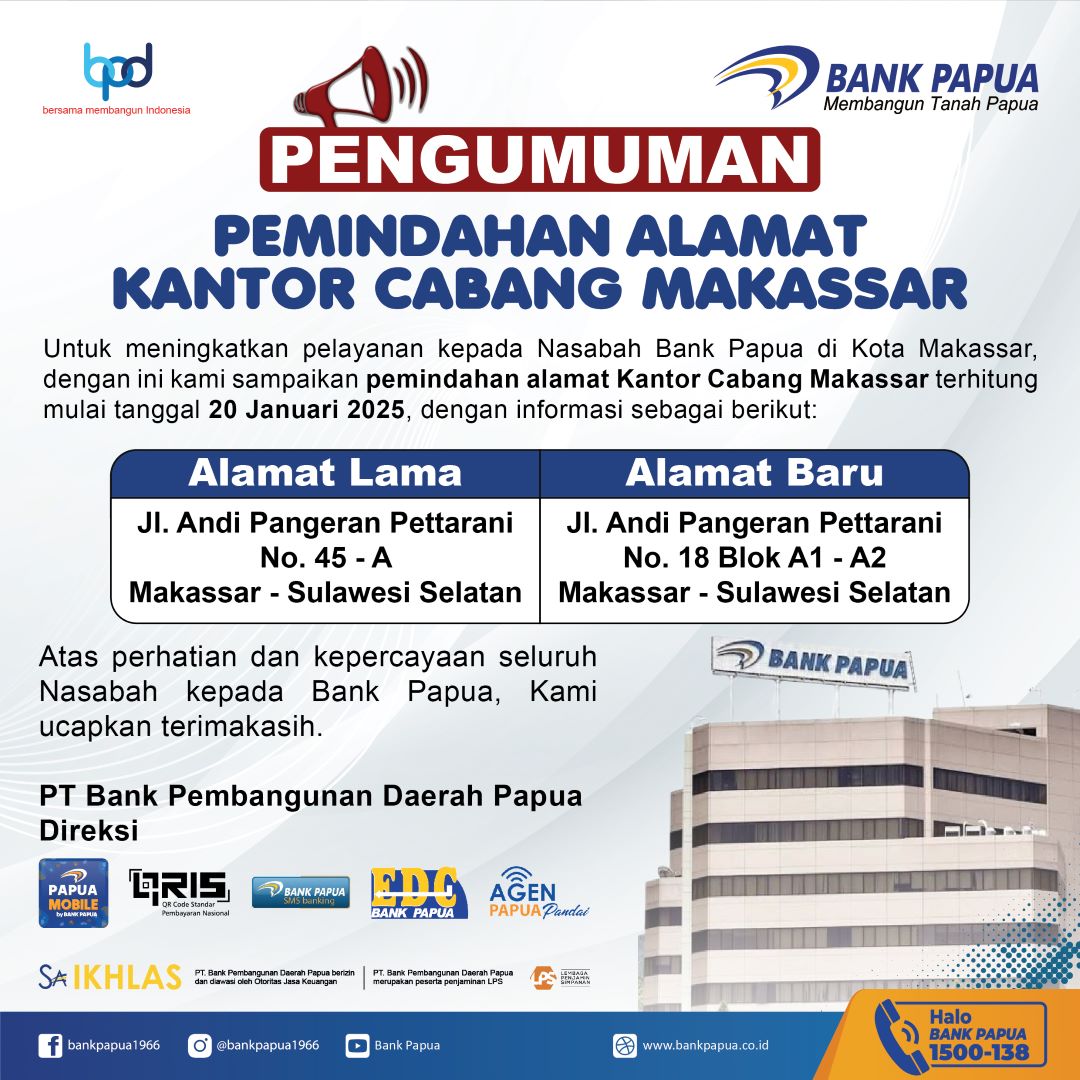 BANK PAPUA - Membangun Tanah Papua
